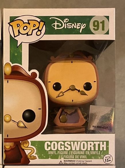 Фигурка Funko POP! Disney "Beauty and the Beast" 91# COGSWORTH купить ...