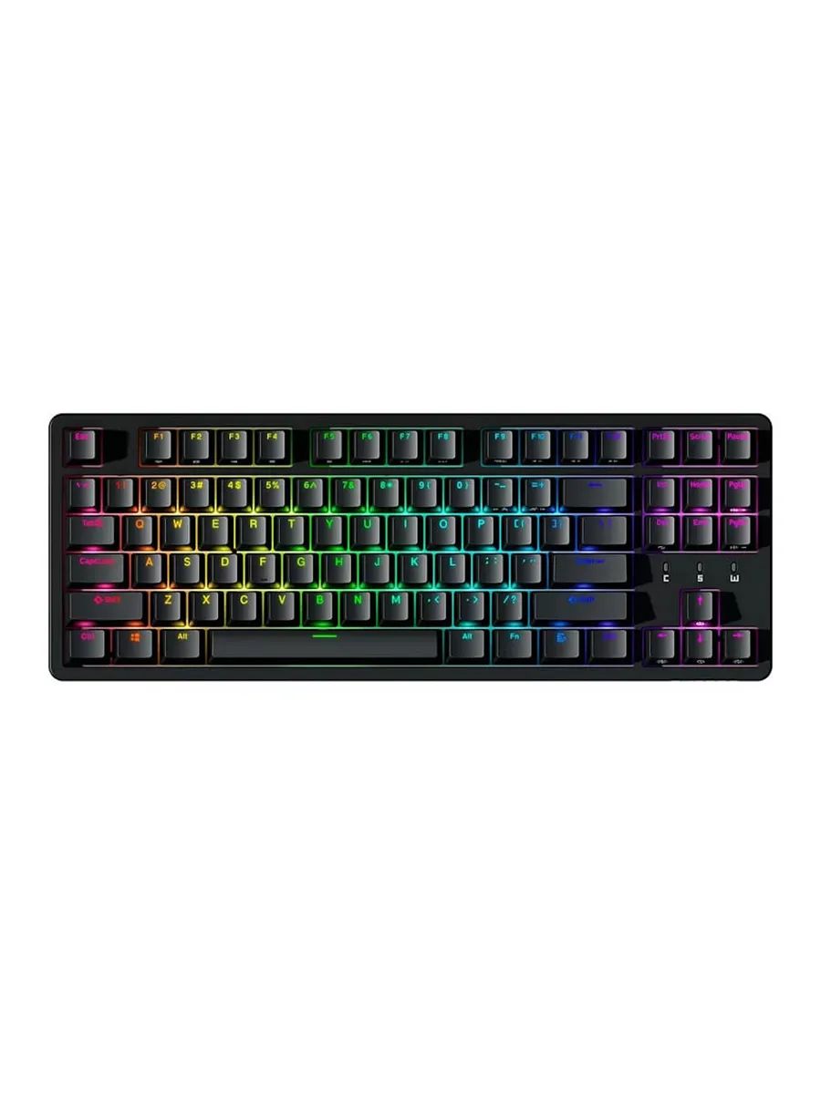 Durgod Cavalry 87 Kailh Turbo Red, черный, проводная игровая клавиатура ...