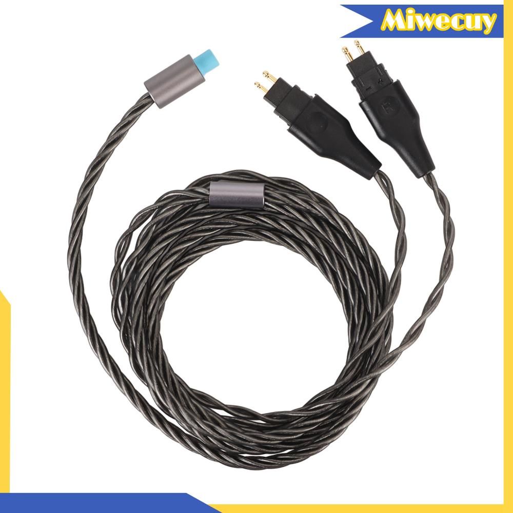 2 Pin Sound Cable, Мягкий, тройной 1,2 м кабель для наушников совместим ...