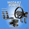 MOZA Racing R3 Bundle база + руль ES + педали для симрейсинга (3.9 Nm ...
