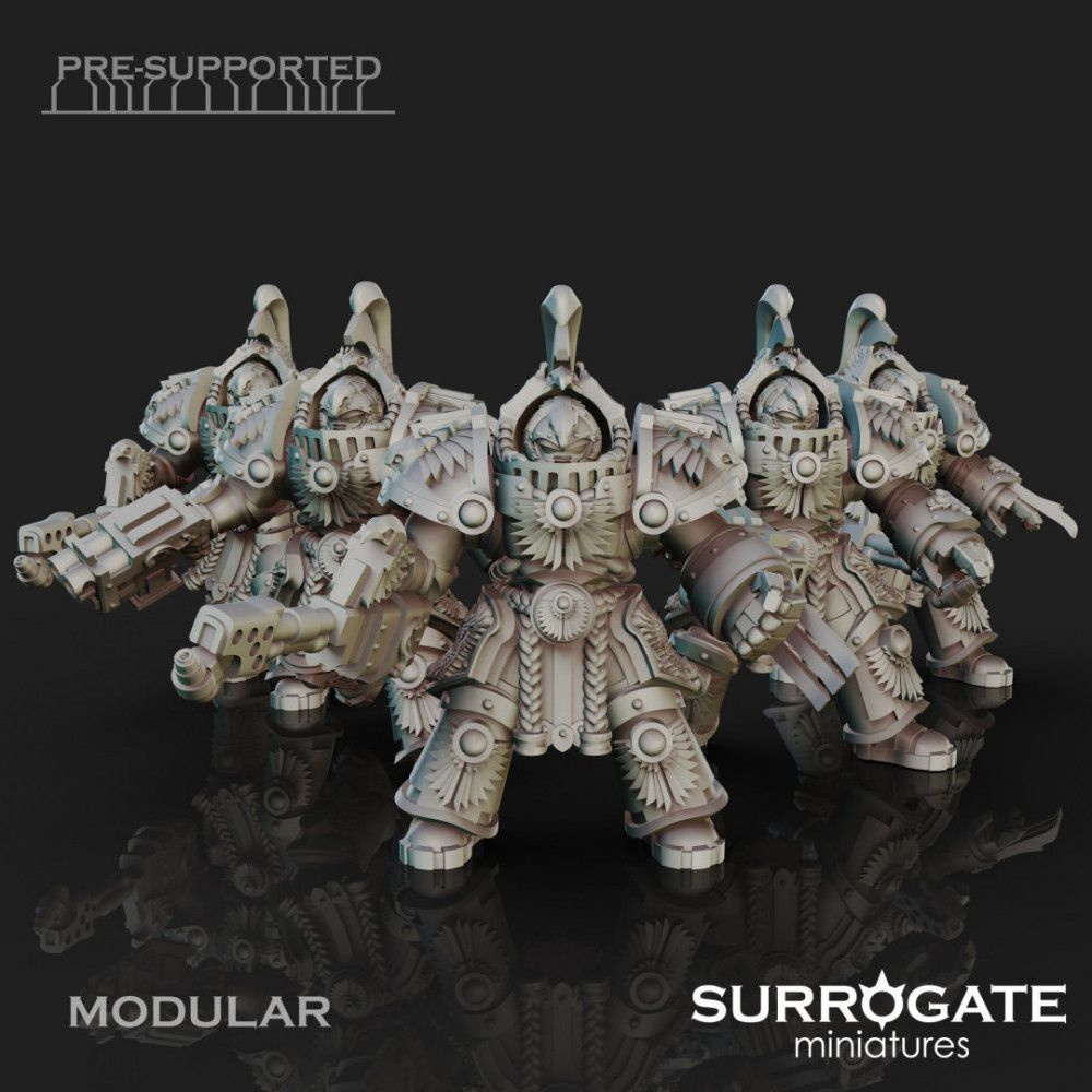 Миниатюра Warhammer 40000. Adeptus Custodes. Хранители Аквилона ...
