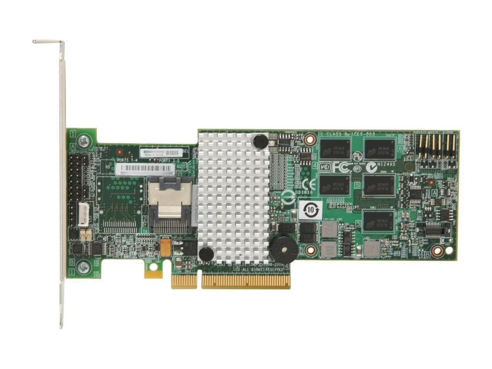 Broadcom Сетевой контроллер LSI MegaRAID SATA/SAS 9260-4i 6Gb/s PCI ...