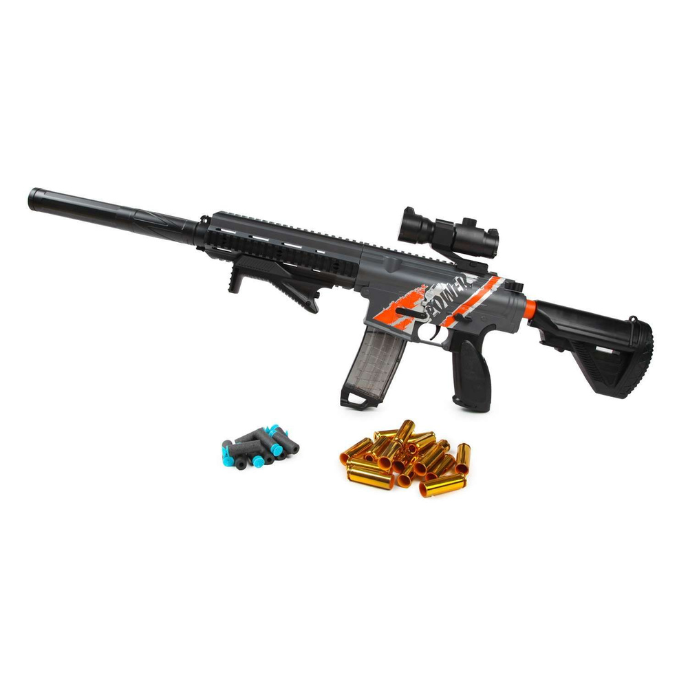 Бластер Fungun Штурмовая винтовка с выбросом гильз - купить с доставкой ...