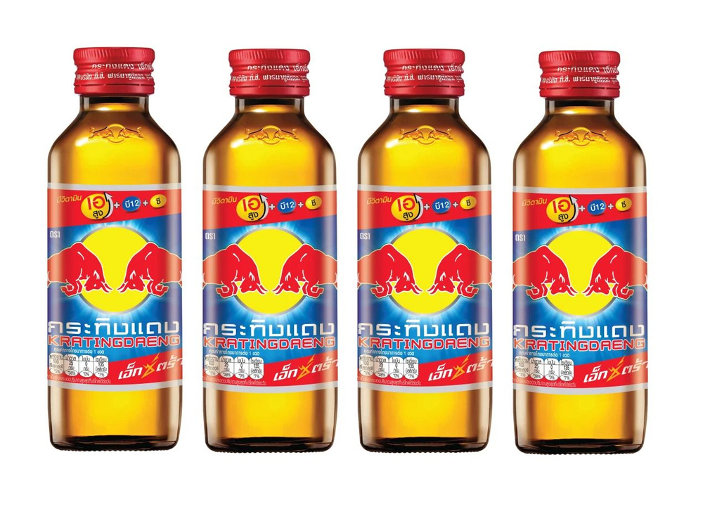 Напиток энергетический Red Bull Krating Daeng Extra ABC, 150 мл х 4 шт - купить с доставкой по ...