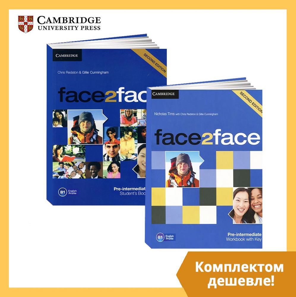 Face2face Pre Intermediate Second Edition Учебник Рабочая Тетрадь
