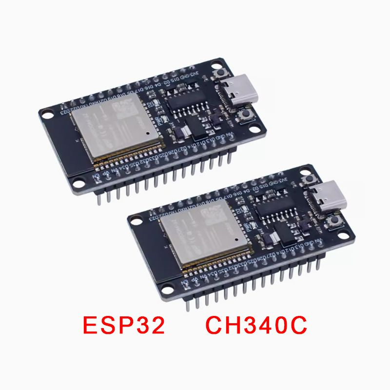 ESP32 Wroom-32 30pin USB CH340C, Wi-Fi + Bluetooth электронный модуль ...