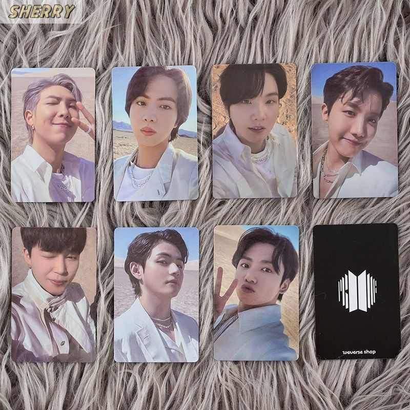 Kpop BTS карта, альбом PROOF та же фотокарточка, набор из 7 карточек ...
