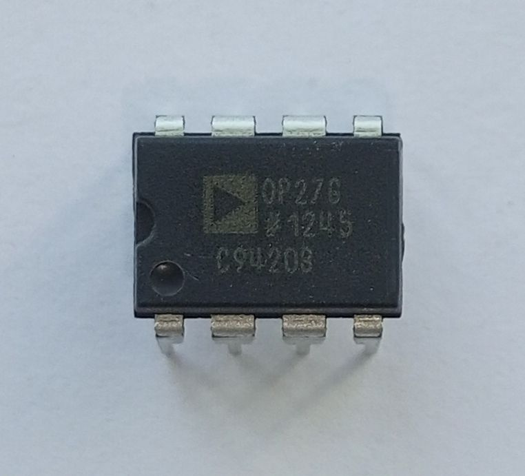 Усилитель OP27G, малошумящий, прецизионный, операционный, DIP-8 ...