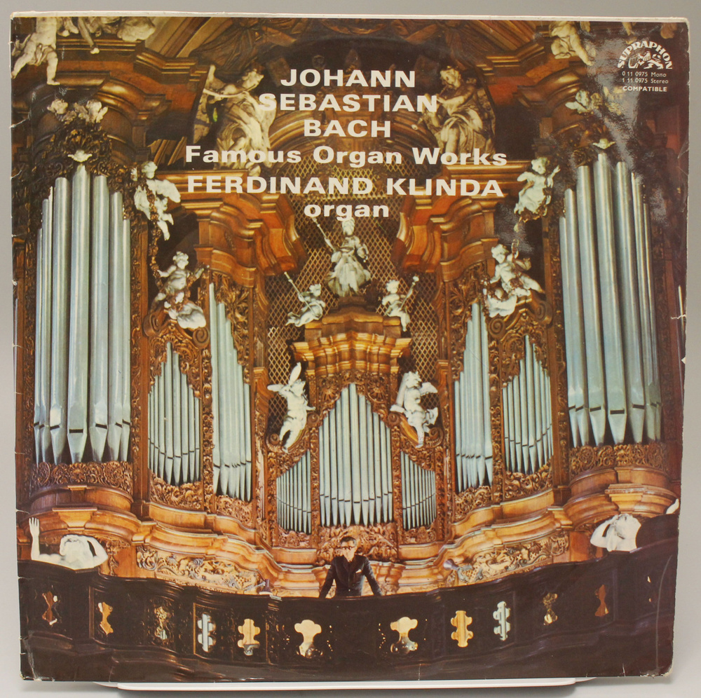 Виниловая пластинка Johann Sebastian Bach Famous Organ Works - купить с ...