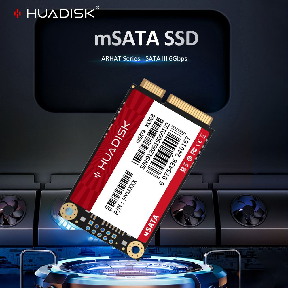 128 ГБ Внутренний SSD-диск HUADISK msata mini ssd (HYM128a) - купить по выгодной цене в интернет ...