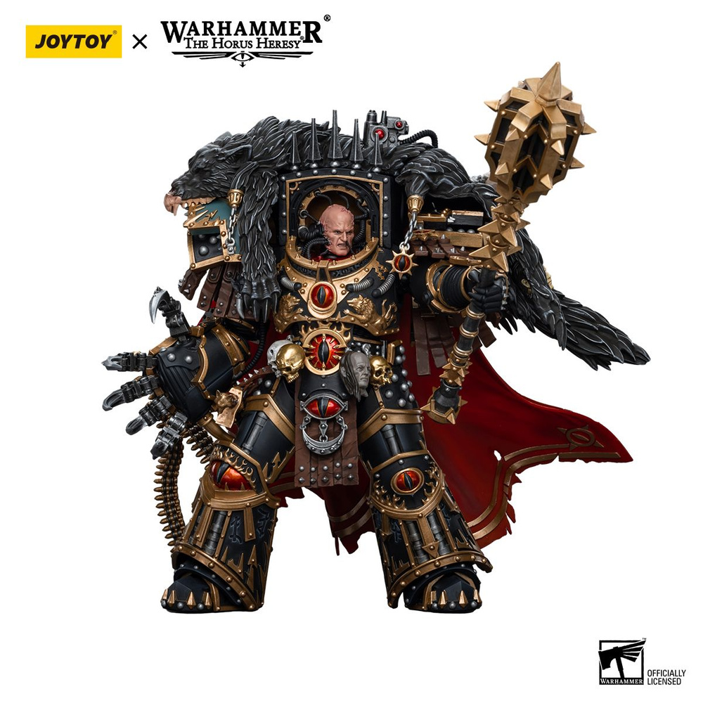Подвижная фигурка JOYTOY Warhammer 30K Sons of Horus Warmaster Horus ...