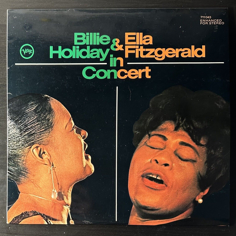 Виниловая пластинка Ella Fitzgerald & Billie Holiday In Concert ...