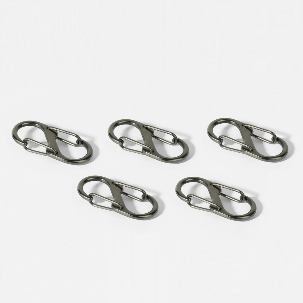 Карабины S-biner mini темные 5 шт - купить с доставкой по выгодным ...