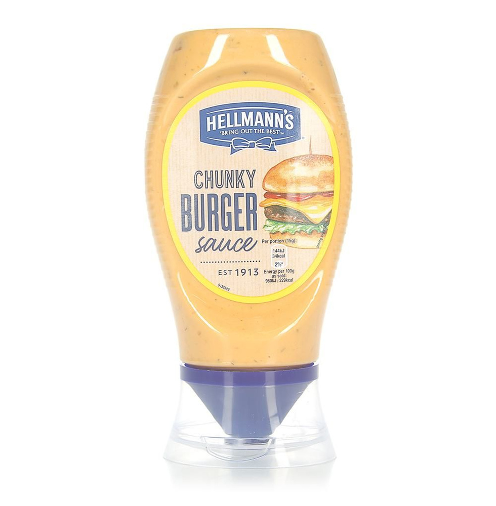 Соус Hellmann's для бургеров UNILEVER 250 мл Великобритания - купить с ...