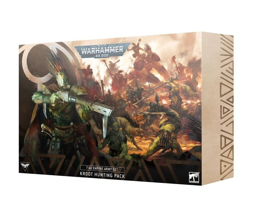 Миниатюры Warhammer 40,000: Tau Empire Army Set. Kroot Hunting Pack ...