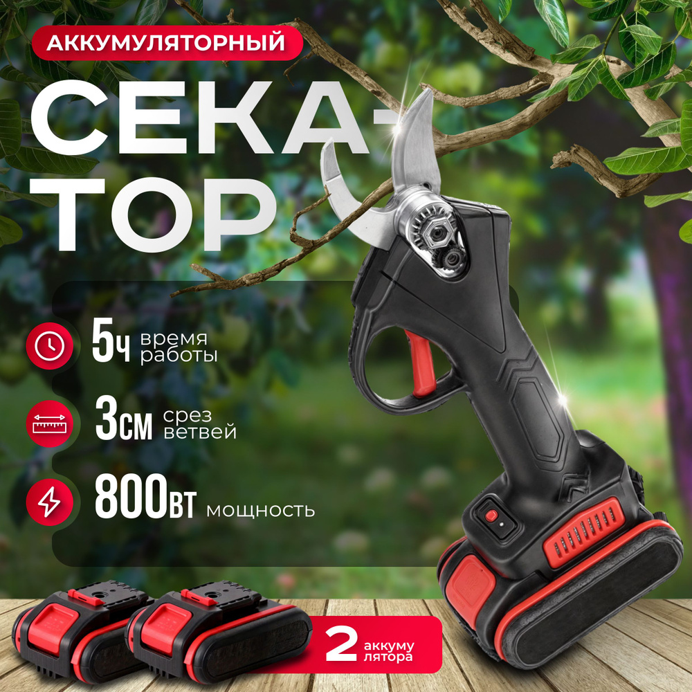 Секатор BFF Best Friends Forever Садовый электрический аккумуляторный ...