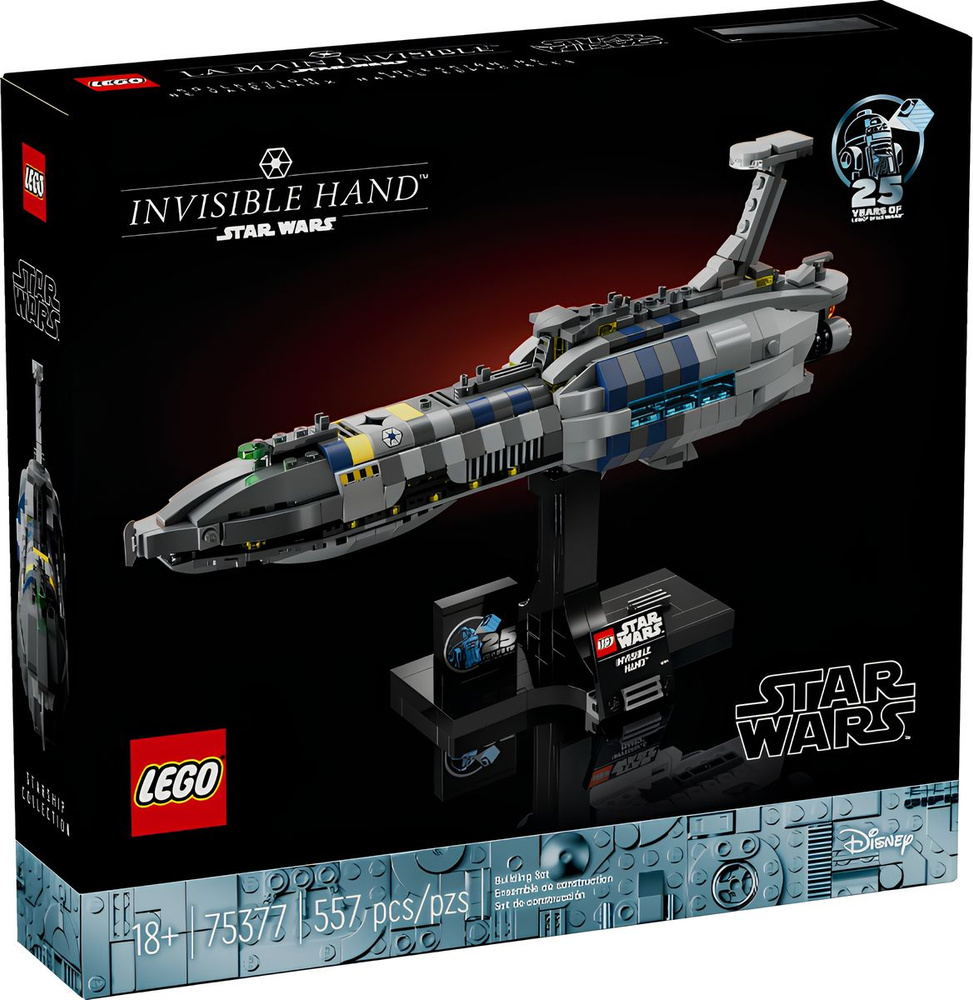 Конструктор LEGO Star Wars 75377 Невидимая рука - купить с доставкой по ...