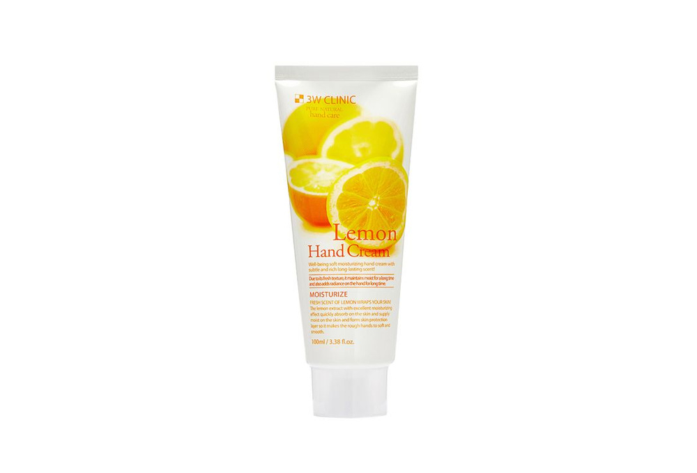 Крем для рук 3W CLINIC Moisturizing Lemon Hand Cream - купить с ...