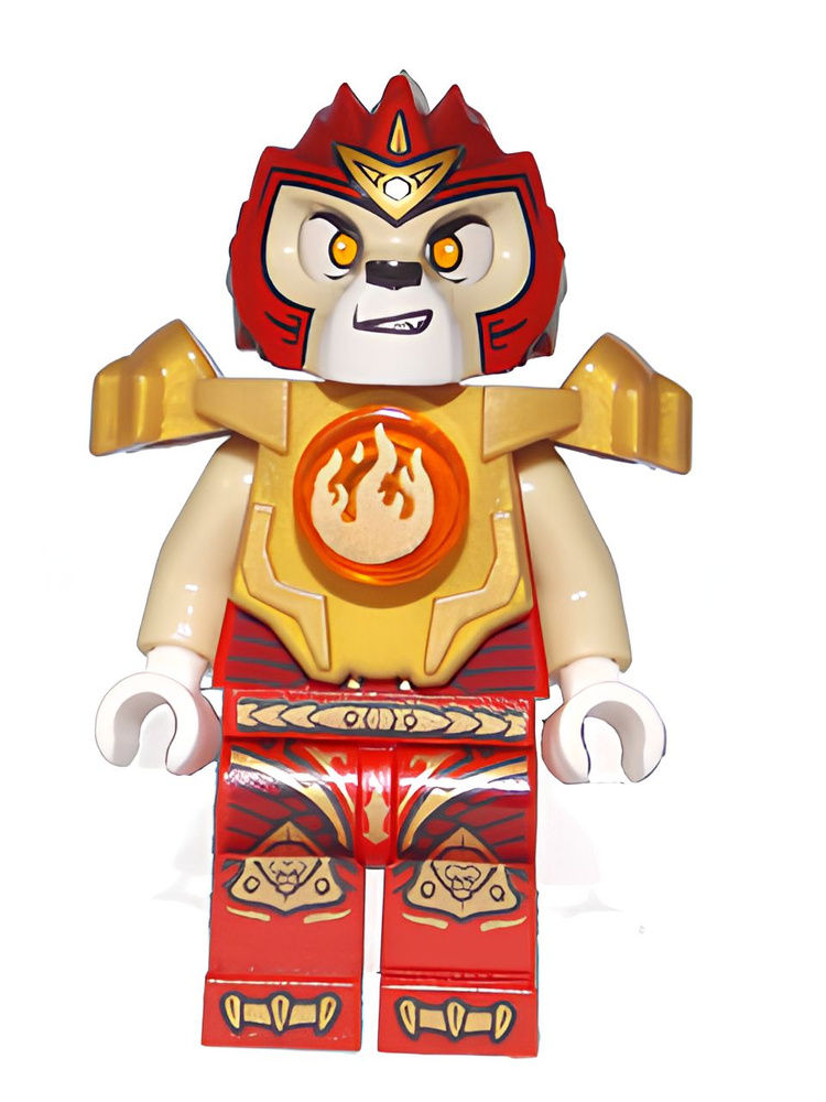 Минифигурка Lego Legends of Chima Laval - Fire Chi, Heavy Armor, Tan ...