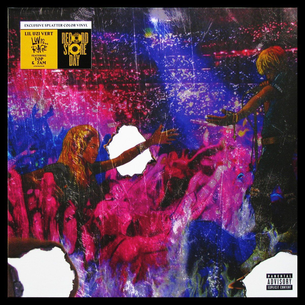 LP Lil Uzi Vert - Luv Is Rage (coloured vinyl, mixtape) (винил) (344128 ...