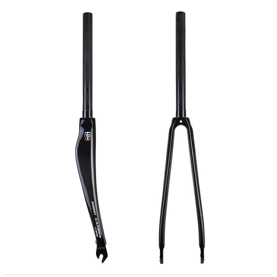 Прямая вилка DODICI 700C 28.6mm Full Carbon Fibre Fixed Gear Road Forks ...
