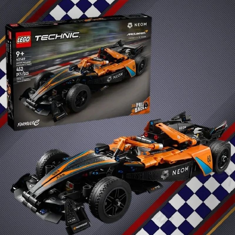 Конструктор LEGO 42169 Technic Гоночная машина NEOM McLaren Formula E ...