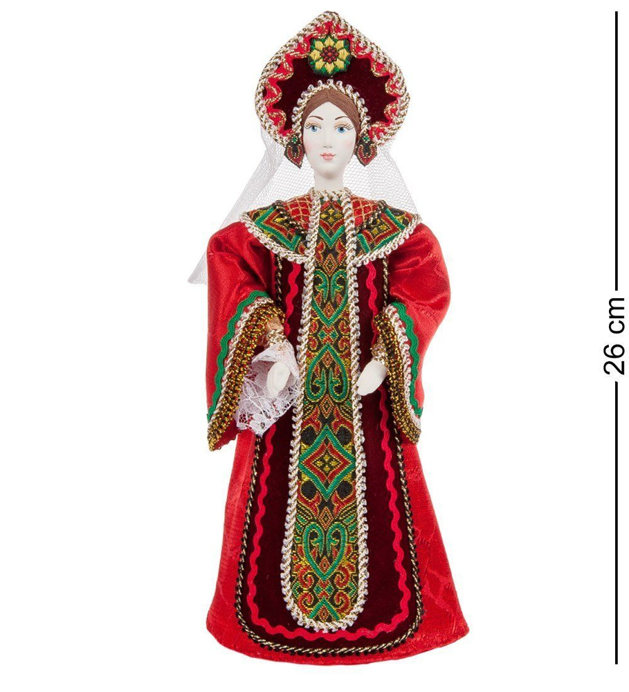 Кукла ''Русская красавица Ярослава'' РусКукла Текстиль, Фарфор - купить ...