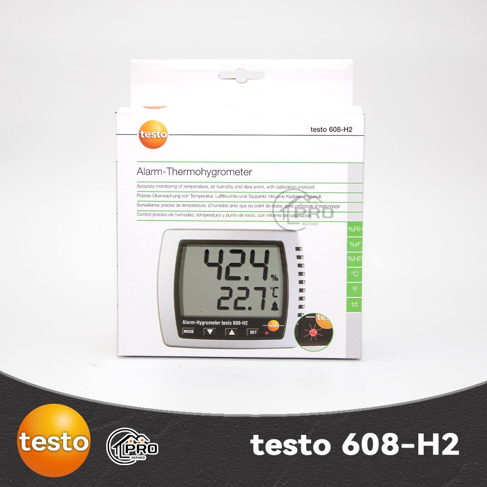 Термогигрометр testo 608 H2 купить на OZON по низкой цене (2799509088)