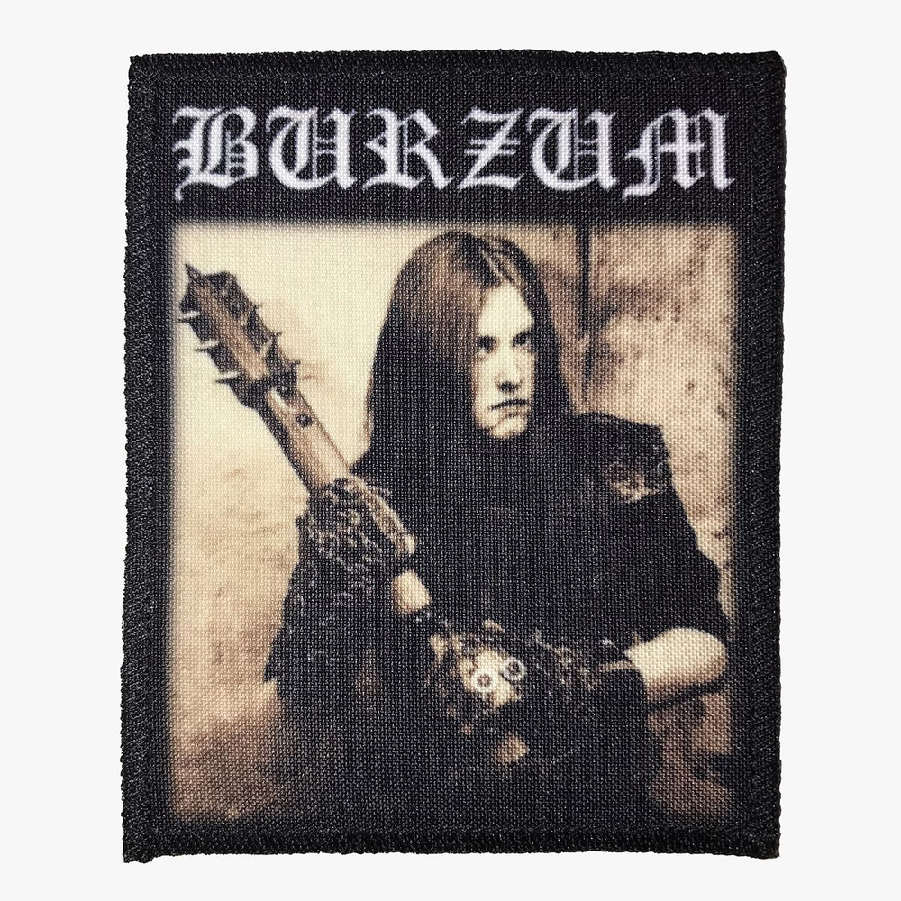 Нашивка Burzum Varg Vikernes сублимационная патч black metal 8х10 см ...