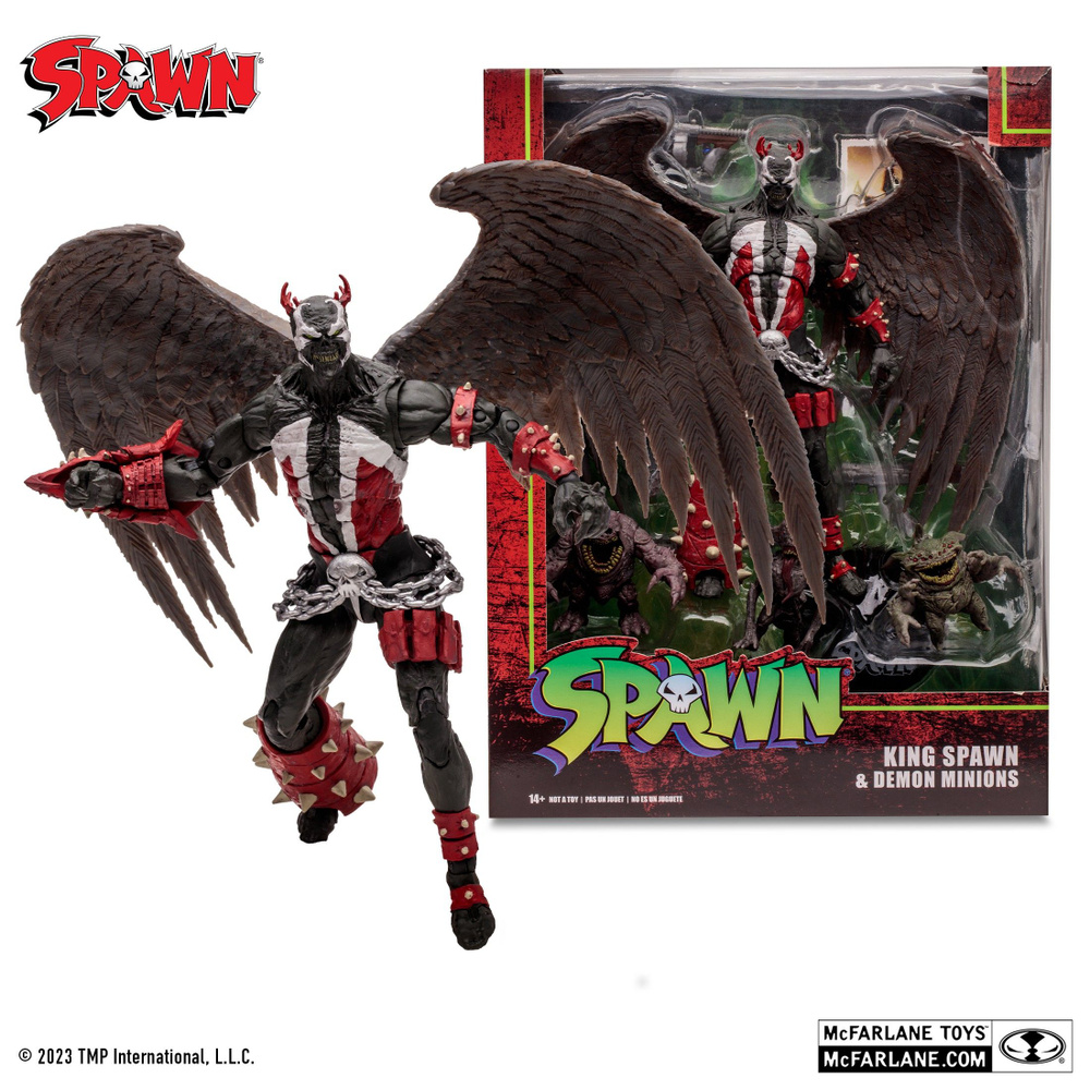 Коллекция 7-дюймовых экшн-фигурок McFarlane Toys Spawn Comics King Spawn & Demon Minions купить ...