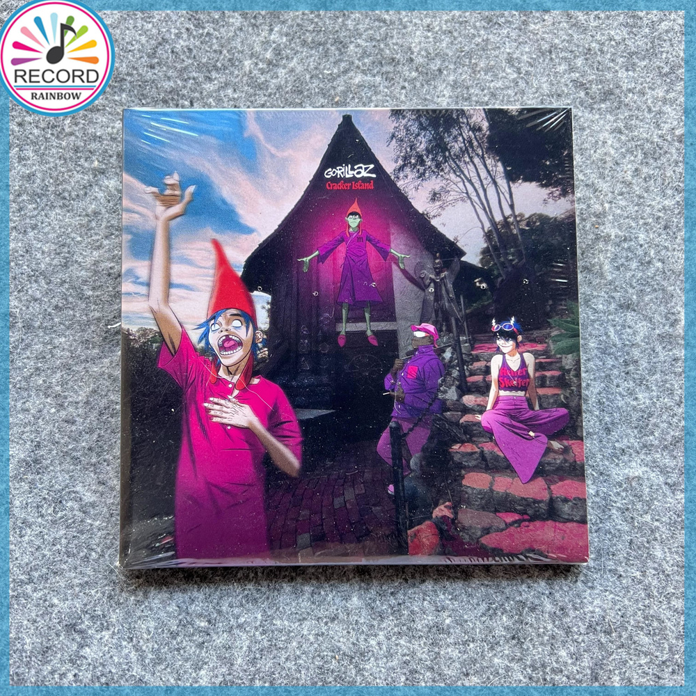 Gorillaz Cracker Island CD Совершенно новый Запечатанный Альбом купить ...