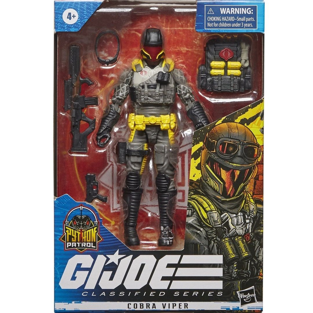 Фигурка G.I. Joe Classified Series - Cobra Viper (Python Patrol) 15 см ...