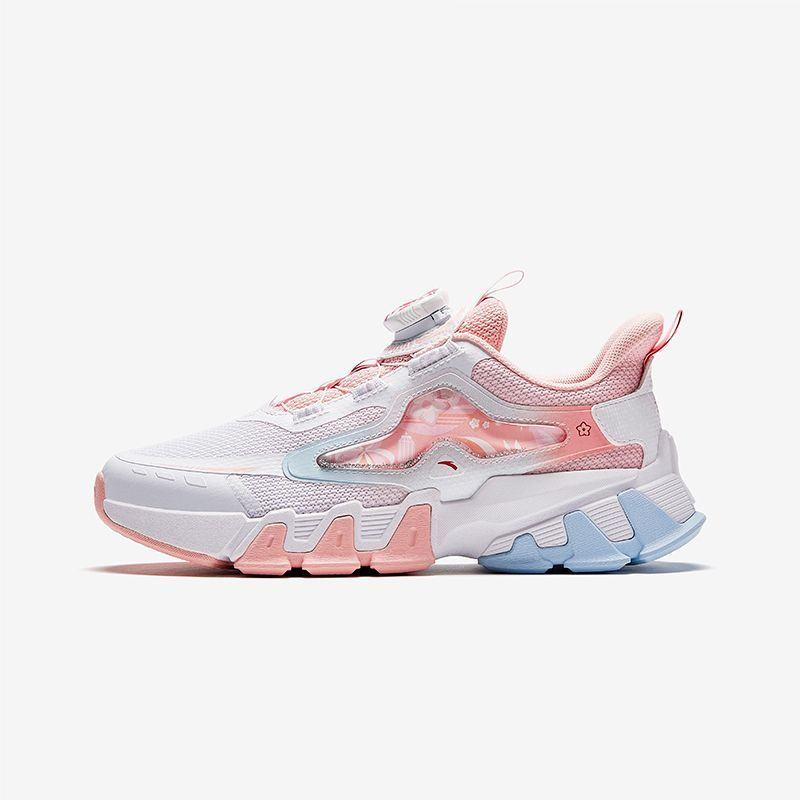 Кроссовки Девочки Anta Хлопок Бег, размер 38 Демисезон Система скоростной шнуровки купить c ...