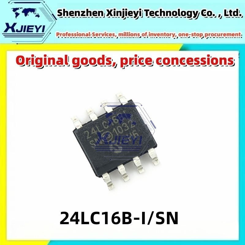 Совершенно новый оригинал 24LC16B-I/SN SOP8 Чипы, электронные ...