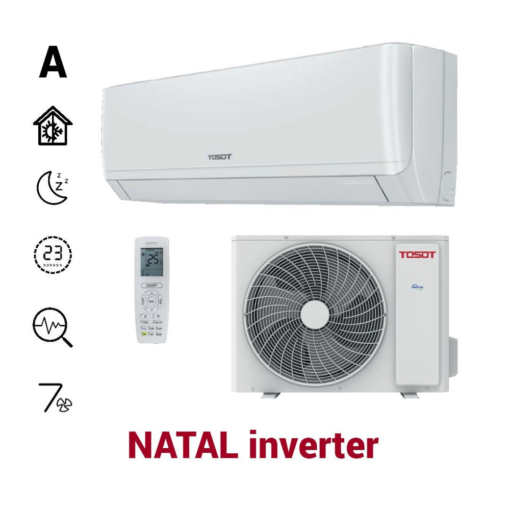 Сплит-система Tosot Natal Inverter T18H-SNE/I/T18H-SNE/O купить c ...