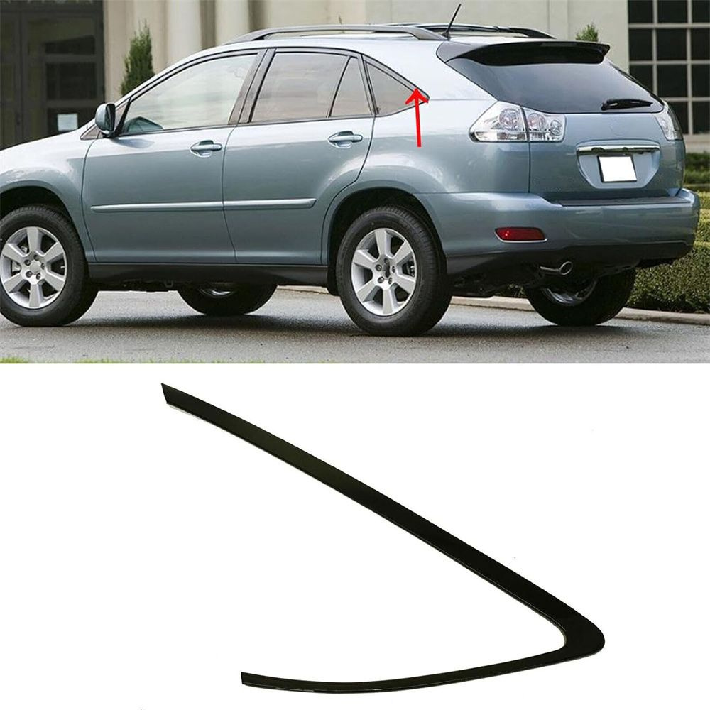 Для 2004-2009 Lexus Rx330 Rx350 Rx400H Отделка Задней Четверти Окна С ...