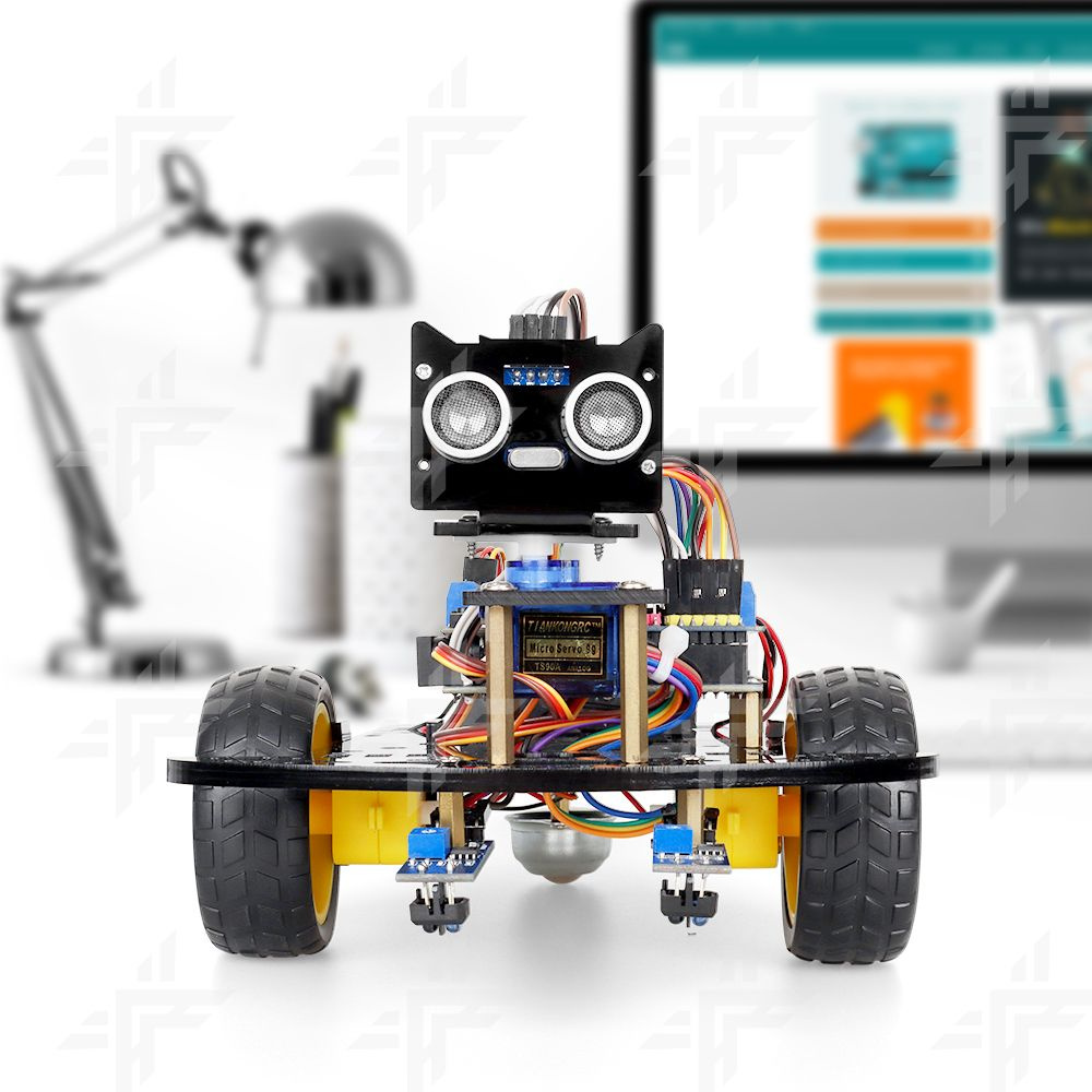 Tscinbuny 2WD Программируемый Робот Автомобильный Комплект Для Arduino ...