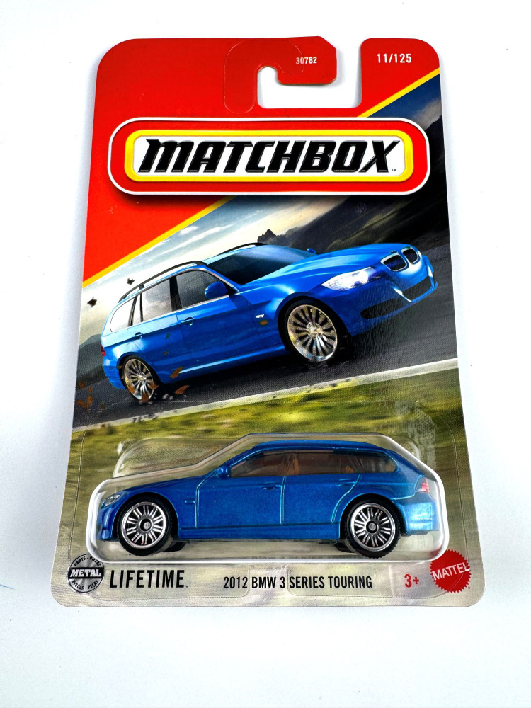 Машинка Matchbox 2025-30782 Basic Car:2012 Bmw 3 Series Touring купить ...