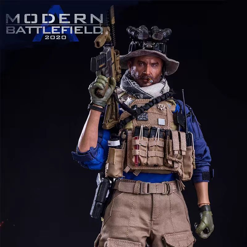 FLAGSET 1/6 Soldier End War Ghost Modern Battlefield Full Set фигурки ...