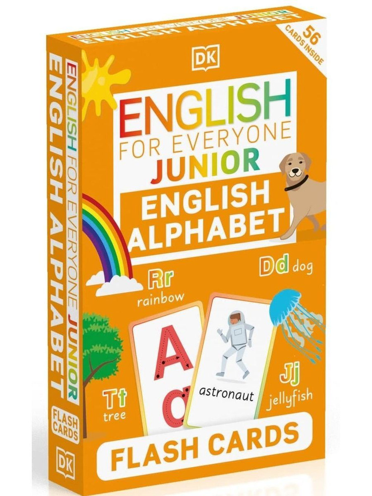 English for Everyone Junior English Alphabet Flash Cards карточки на ...
