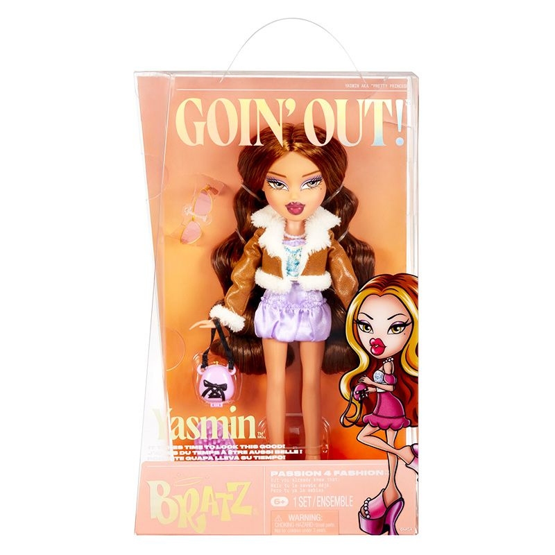 Mga Bratz Goin Out Fashion Doll Jade Yasmin Cloe Sasha Коллекция модных кукол с очками