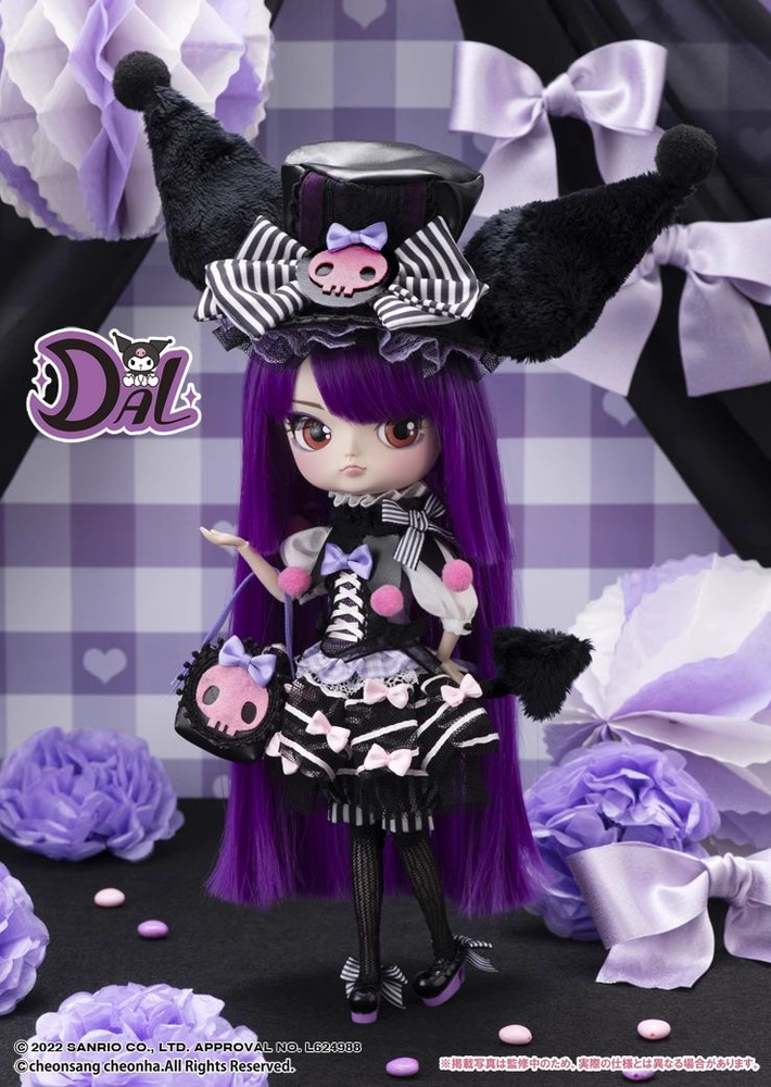 Кукла Pullip DAL Kuromi,D-171 купить на OZON по низкой цене (1811530949)