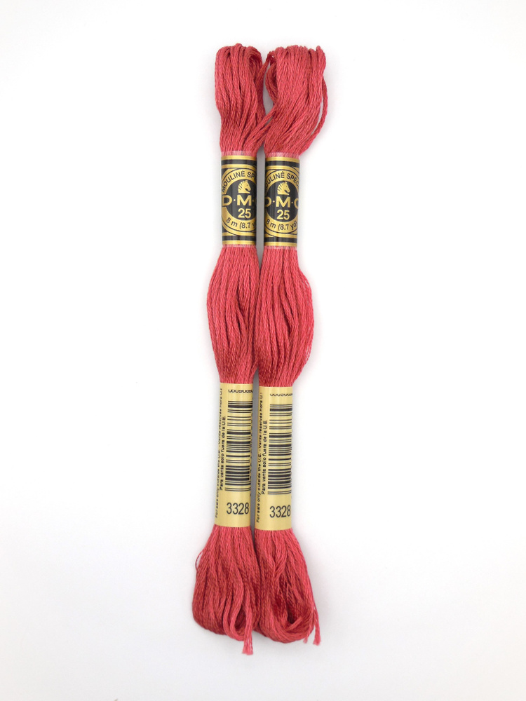 Мулинe DMC цвет 3328 (2 шт.) купить на OZON по низкой цене (1814339912)