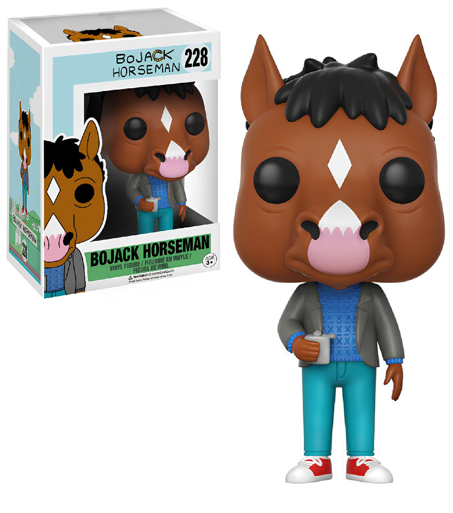 Фигурка Конь Боджек / Bojack Horseman (10см) #228 купить на OZON по ...