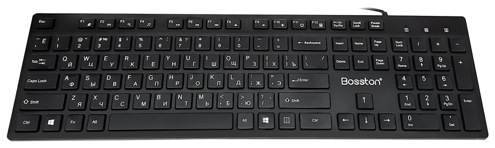 Проводная клавиатура Bosston Wired Keyboard K820 купить на OZON по ...