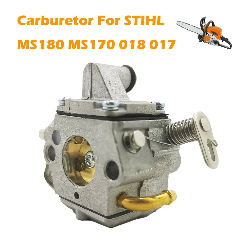 Карбюратор для бензопилы Stihl MS180 MS170 MS180C MS170C 017 018 1130 120 0603 C1Q-S57 C1Q-S57A ...