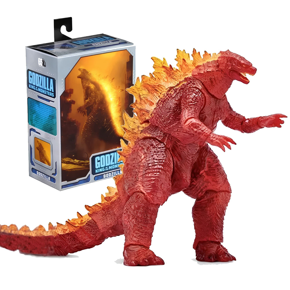 Фигурка Годзилла Король монстров, огненный / Godzilla Red lotus (18см ...