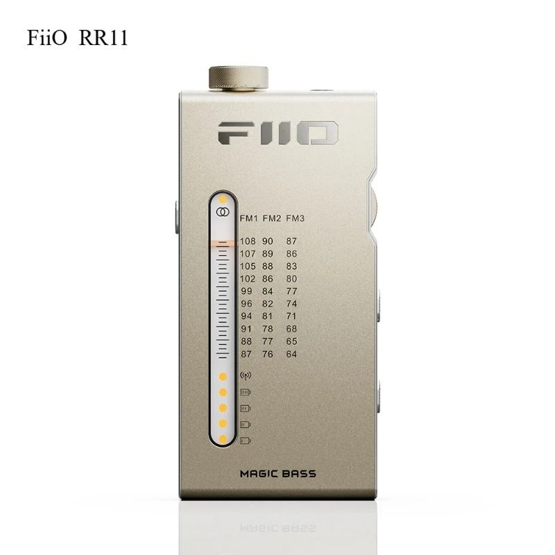 FiiO RR11 Портативный HiFi FM-радиоприемник с аналоговой настройкой PVR ...