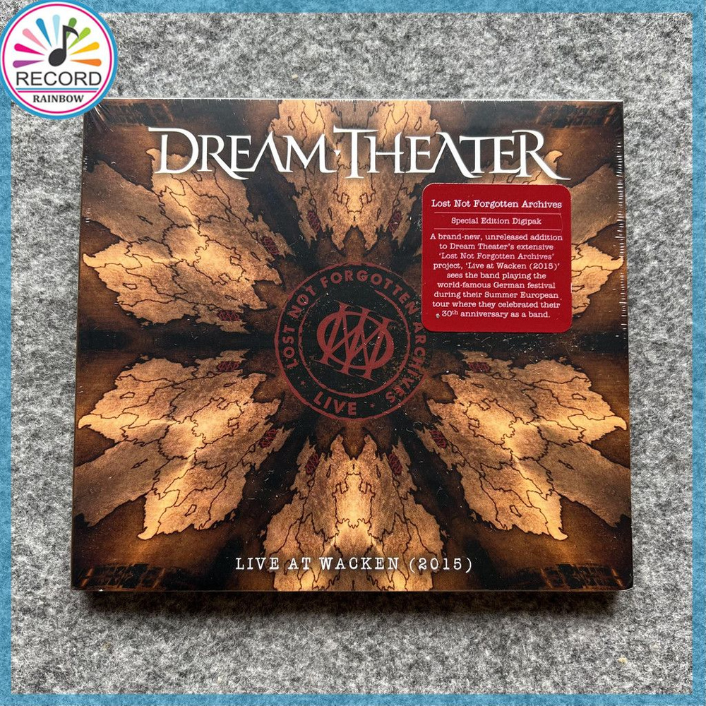 CD Dream Theater Lost Not Forgotten Archives: Live at Wacken 2015 CD GP0863 запечатанный ...