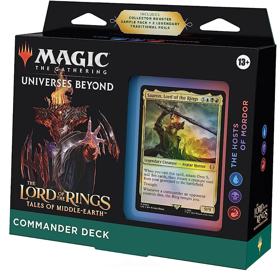 Колода MTG Commander Deck: The Hosts of Mordor Universes Beyond - The ...